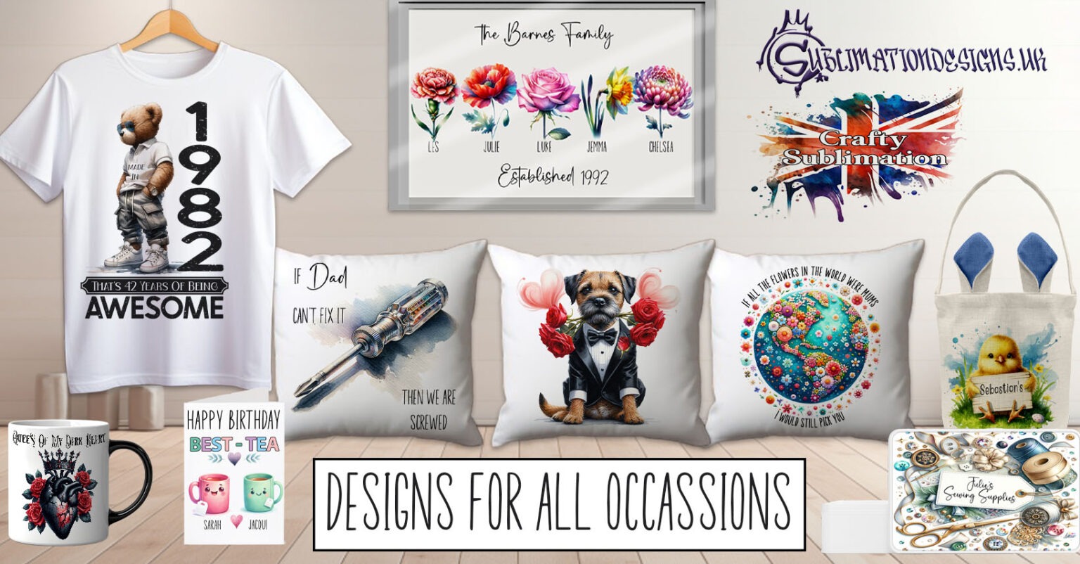 Homepage - SublimationDesignsUK